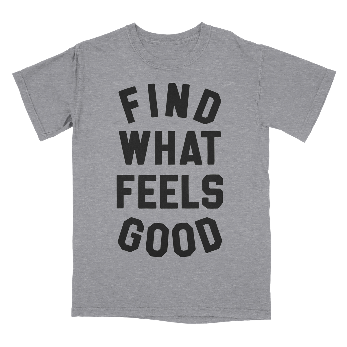 FWFG Tee - Grey – Find What Feels Good
